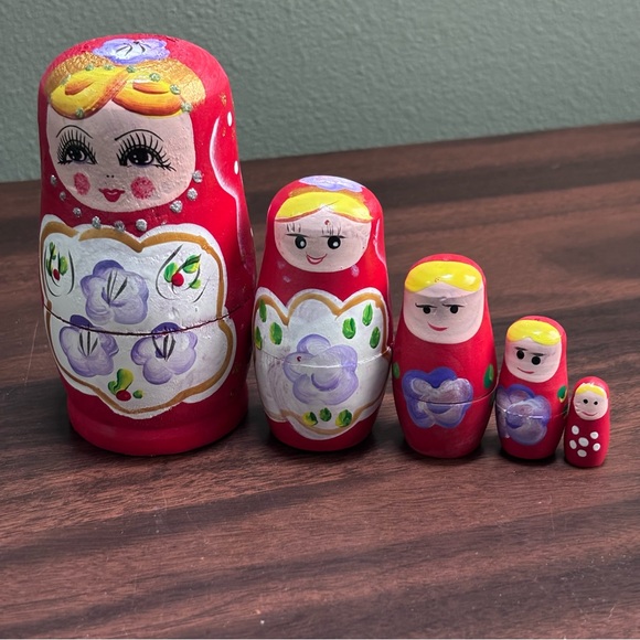 Other | Vintage Nesting Dolls Set | Poshmark
